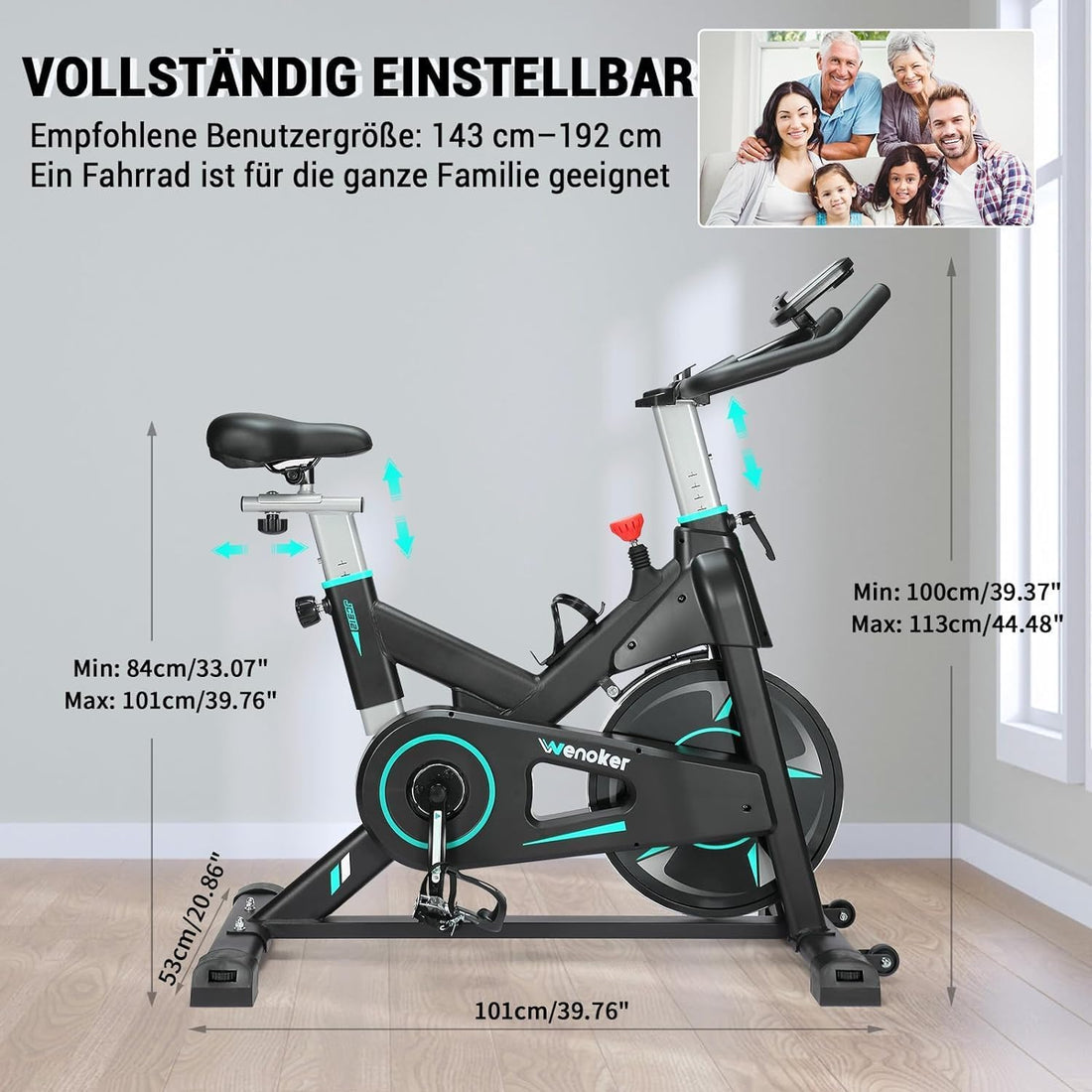 Wenoker Premium Fitness Equipment | Rowers, Bikes, Treadmills